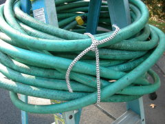 How to Wrap a Long Garden Hose Without a Hose Reel